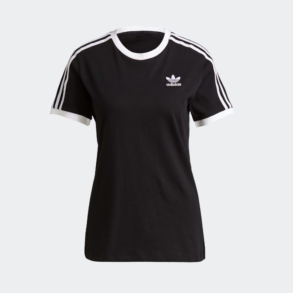 CAMISETA ADIDAS ADICOLOR CLASSICS 3-STRIPES PRETA GN2900 | Espaço.con ...