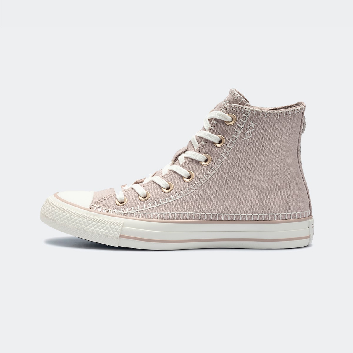 TÊNIS CONVERSE CHUCK TAYLOR ALL STAR FESTIVAL STITCH SICH ROSA NUDE ...